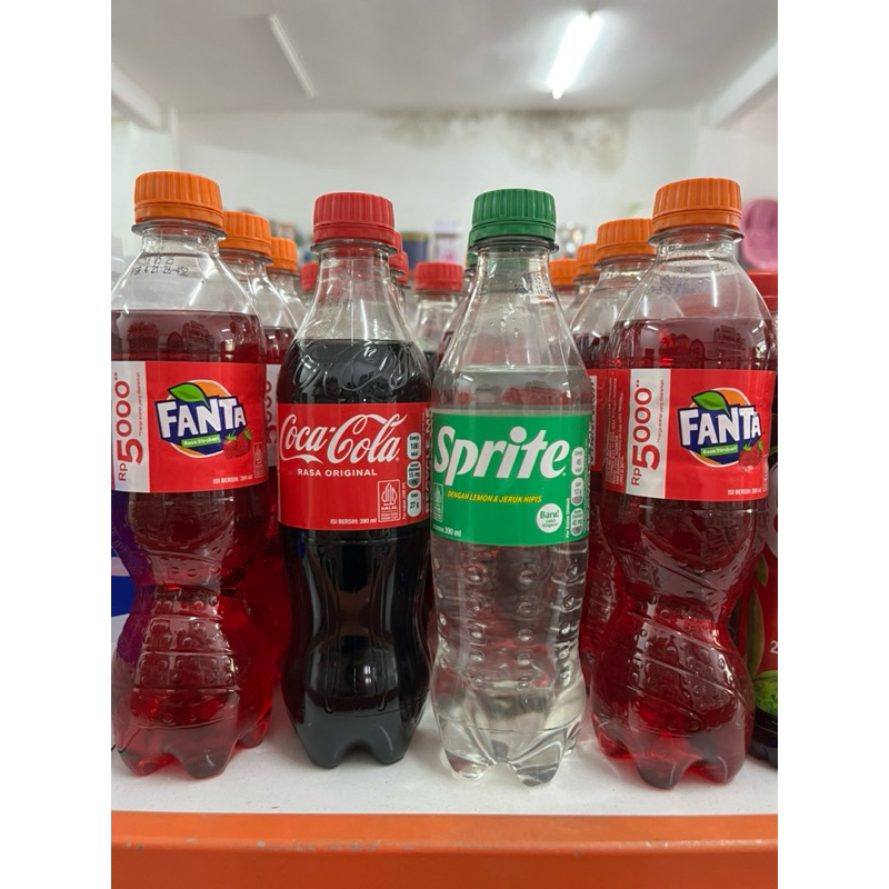 Jual Fanta/Coca Cola/Sprite 390ml Rp.5000 ecer | Shopee Indonesia