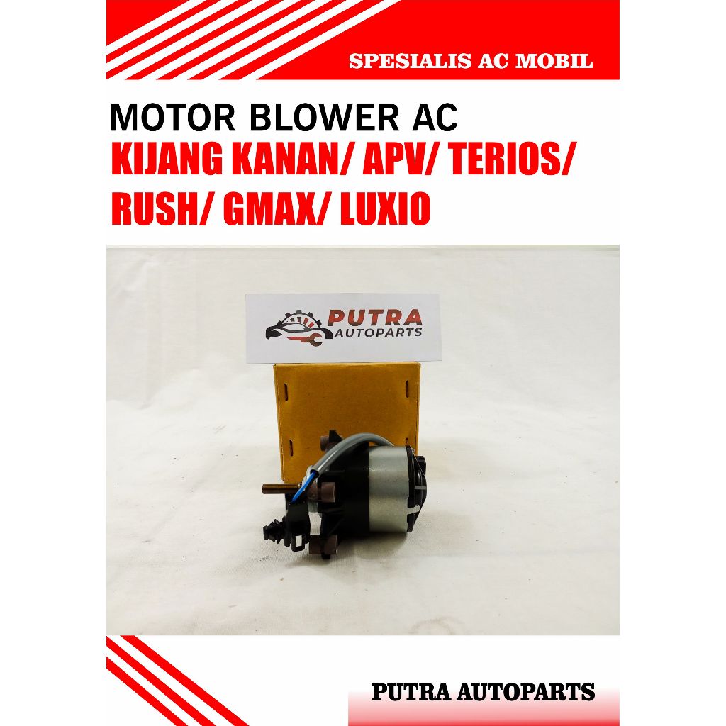 Jual MOTOR BLOWER AC MOBIL KIJANG KANAN/ APV/ TERIOS/ RUSH/ GMAX/ LUXIO ...