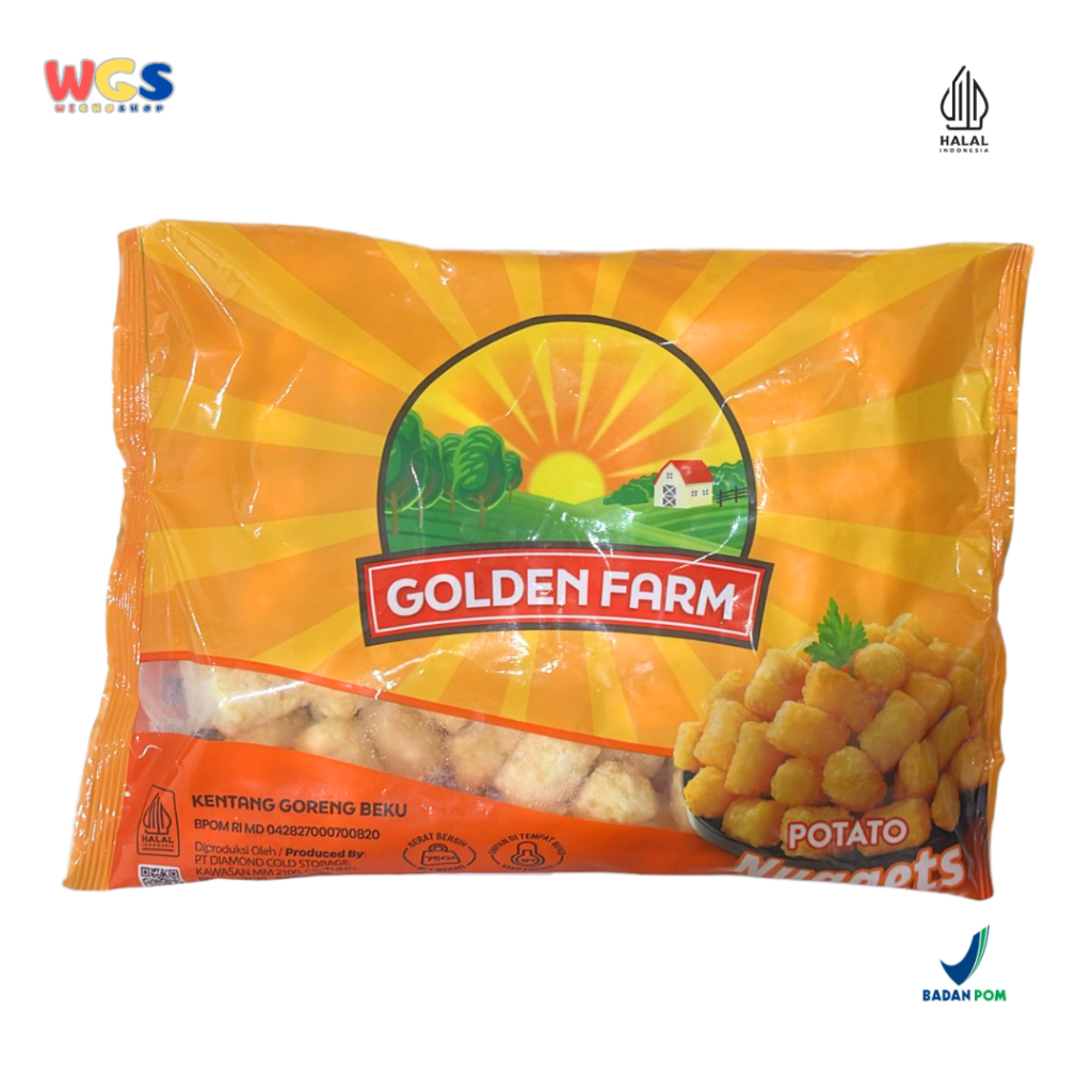 Jual Golden Farm Potato Nuggets 750g - Nugget Kentang Renyah dan Lezat ...