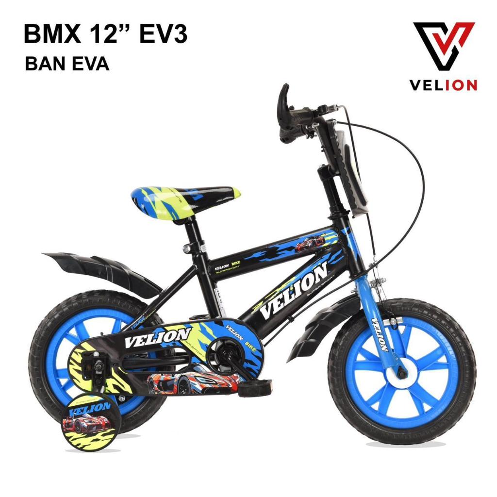 Jual Sepeda anak bmx 12"ban eva velion untuk anak laki usia 2-5 tahun ...