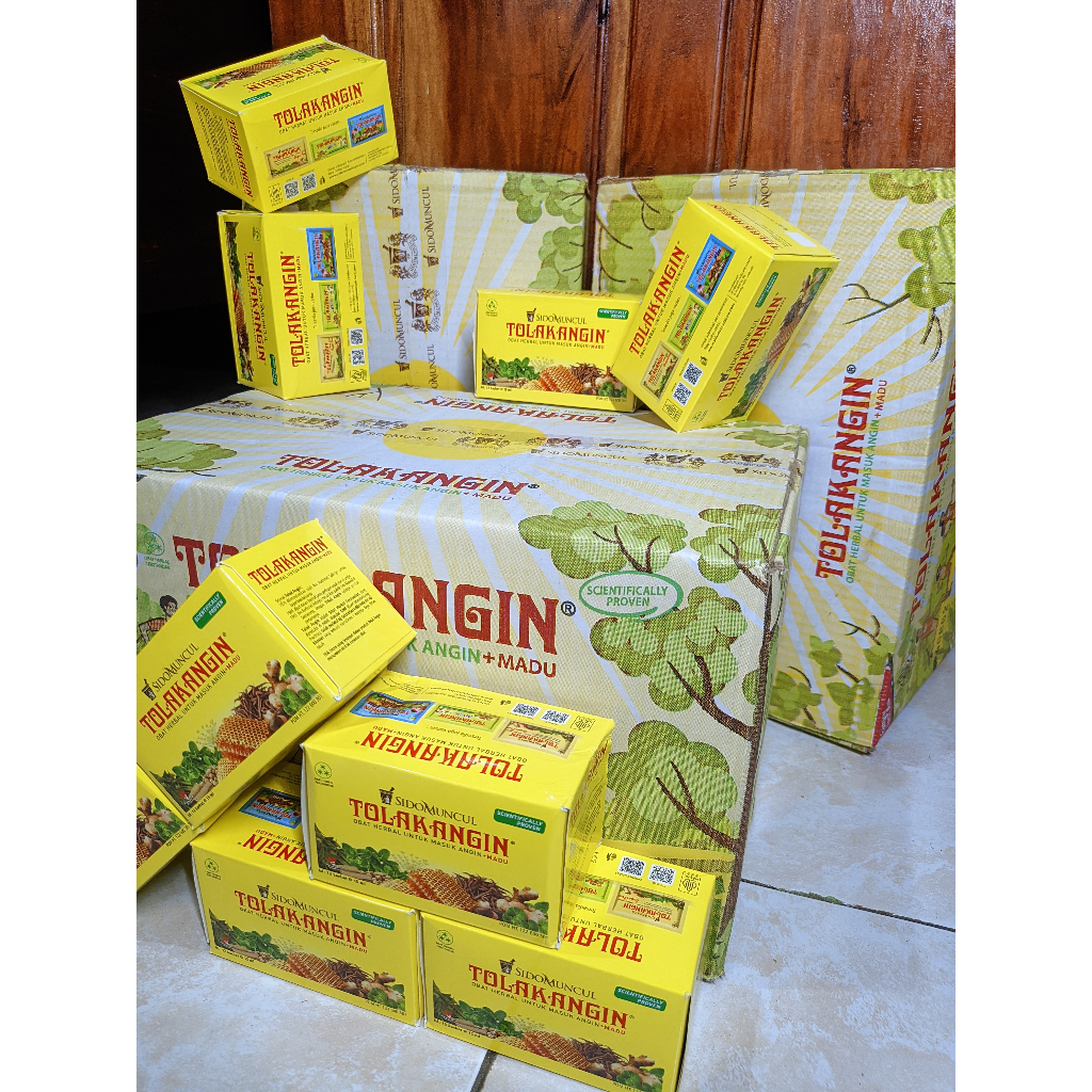Jual Tolak Angin Cair 12 sachet Sidomuncul tolak angin | Shopee Indonesia