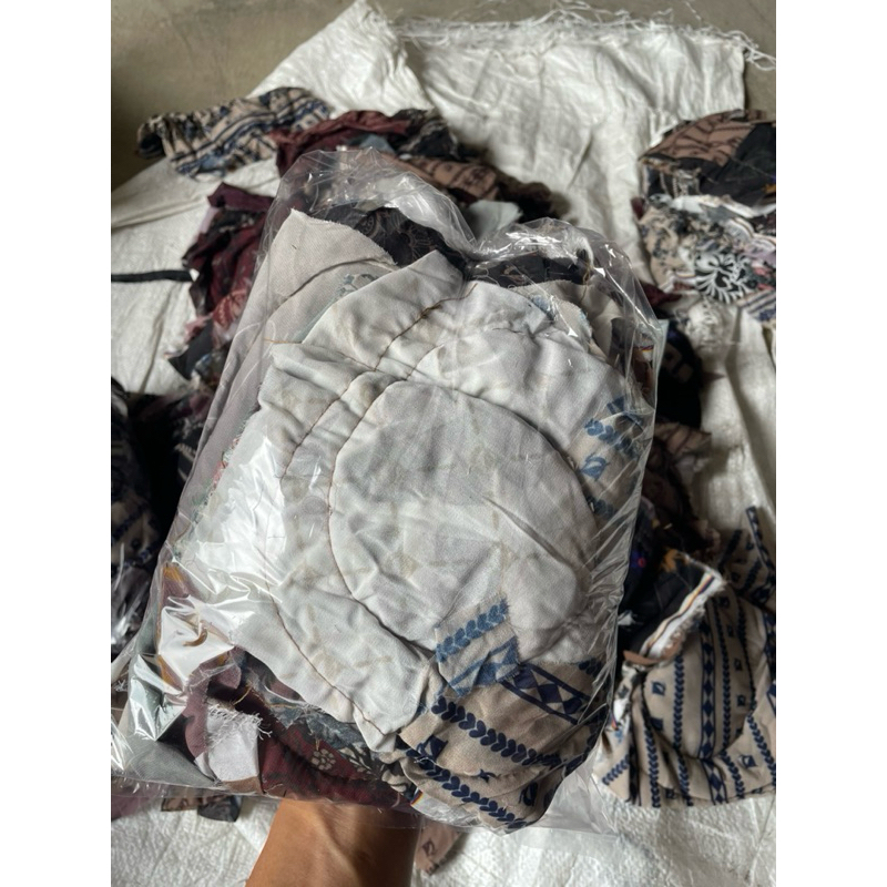 Jual kain lap majun/ kain perca murah savita abadi semarang | Shopee ...