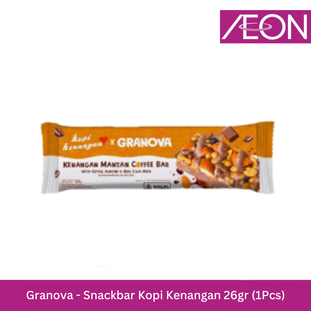 Jual Granova - Snackbar Kopi Kenangan 26gr (1Pcs) | Shopee Indonesia