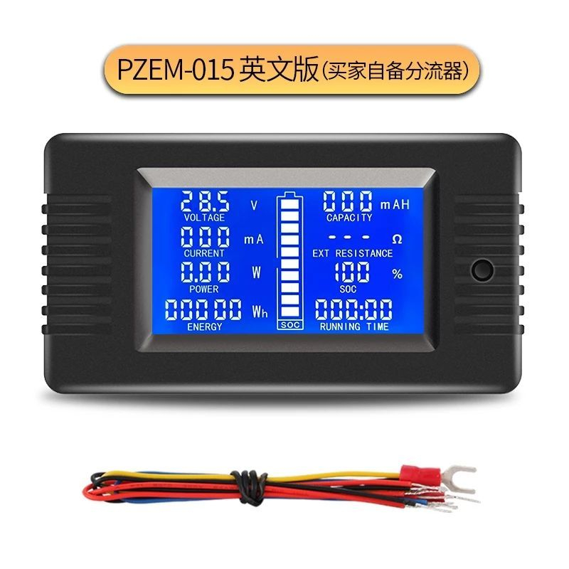 Jual Battery analyzer peacefair PZEM-015 50A 100A 200A 300A | Shopee ...