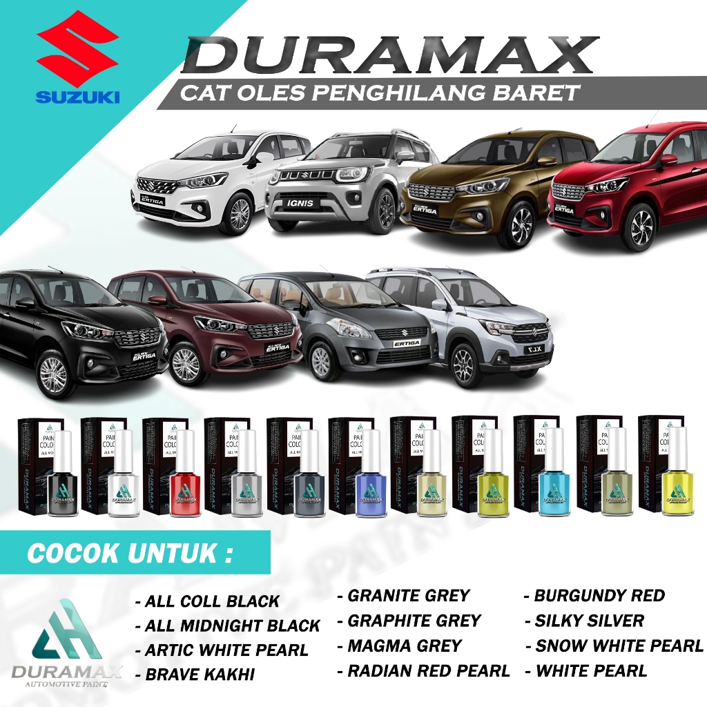Jual DURAMAX PAINT- CAT OLES PENGHILANG BARET SUZUKI ALL COLOR- ERTIGA ...