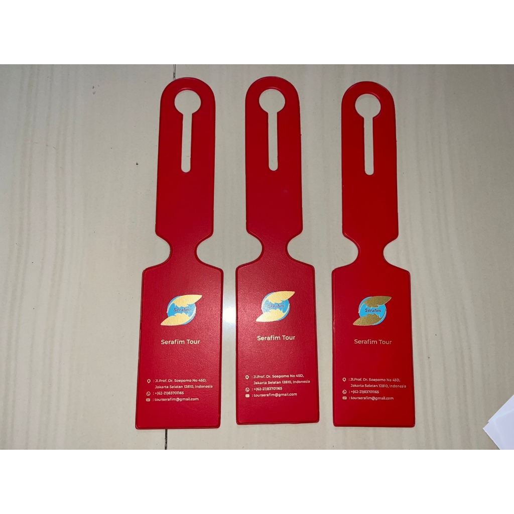 Jual LUGGAGE TAG / TALI KOPER MODEL I DESAIN BISA CUSTOM | Shopee Indonesia