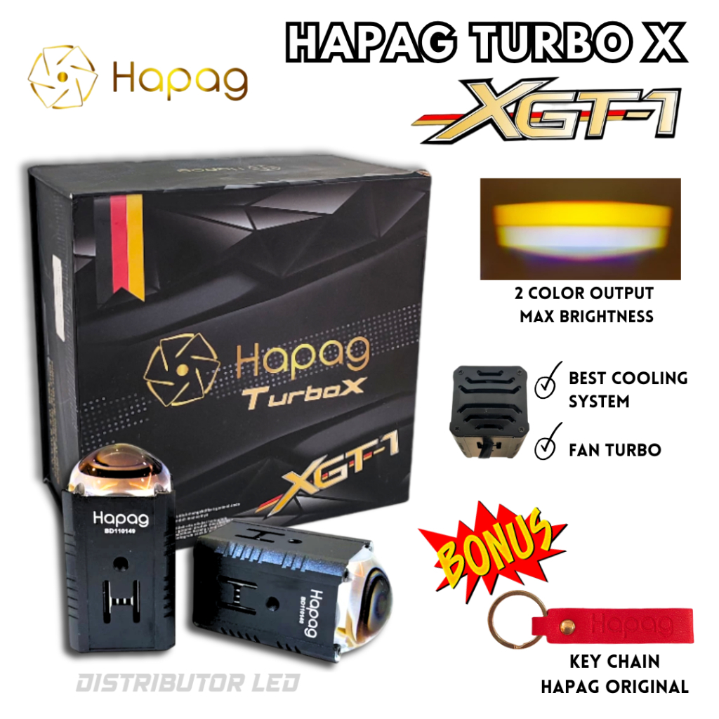 Jual Lampu Tembak Mini Laser HAPAG TURBO X XGT1 54 Watt | Shopee Indonesia