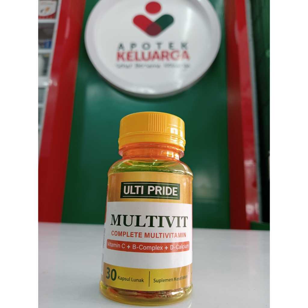 Jual ULTI PRIDE MULTIVIT COMPLETE MULTIVITAMIN ISI 30 KAPSUL | Shopee Indonesia