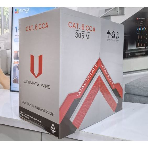 Jual Cable UTP Lan Network Cat 6 CCA ULTIMATE | Shopee Indonesia