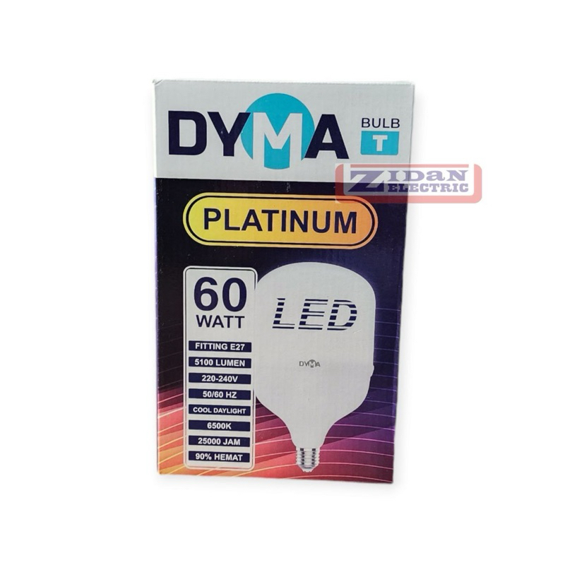 Jual DYMA Platinum Lampu Led Tabung 60w / Lampu Led T Bulb Capsule Kapsul 60 Watt | Shopee Indonesia