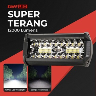 Jual Lampu Sorot Mobil Jeep Truk off-road 40 LED susun 12 volt dan 24 ...