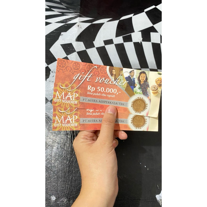 Jual voucher map 50.000 | Shopee Indonesia