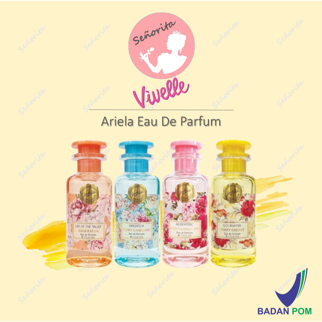Jual VIVELLE ARIELA New EDP Parfum Glass 50ml | Shopee Indonesia