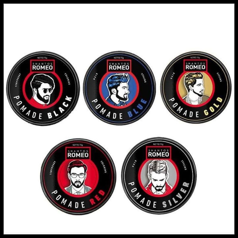 Jual SHANTOS ROMEO Hair Styling Pomade 75 g | Shopee Indonesia