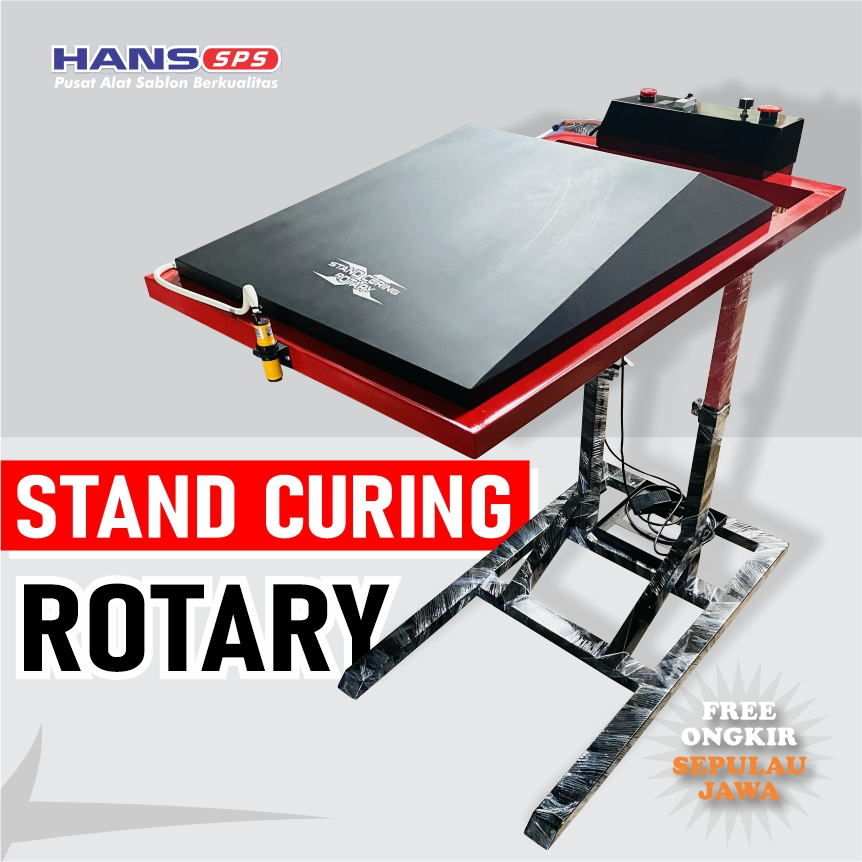 Jual STAND CURING SABLON ROTARY SENSOR OTOMATIS | Shopee Indonesia