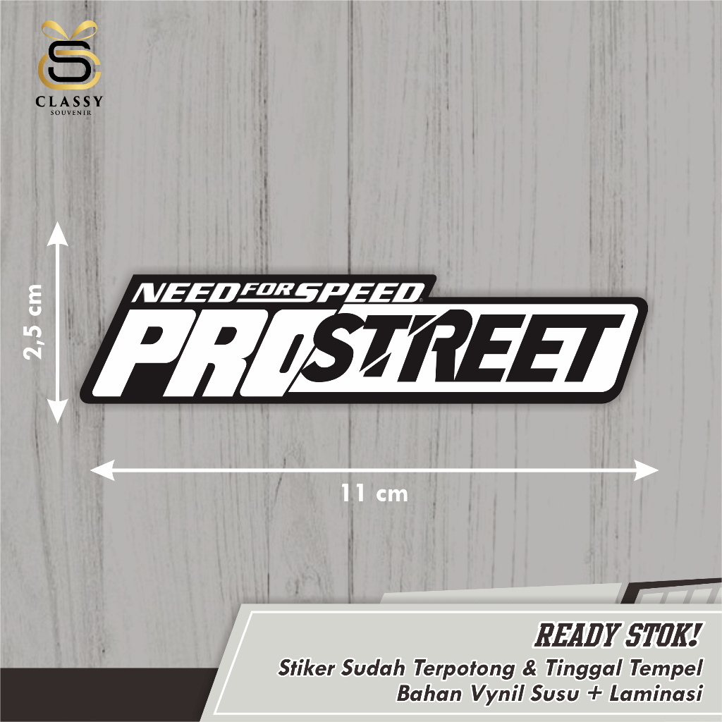 Jual STIKER OTOMOTIF CUT PRINT - STIKER MOTOR NEED FOR SPEED PRO STREET ...