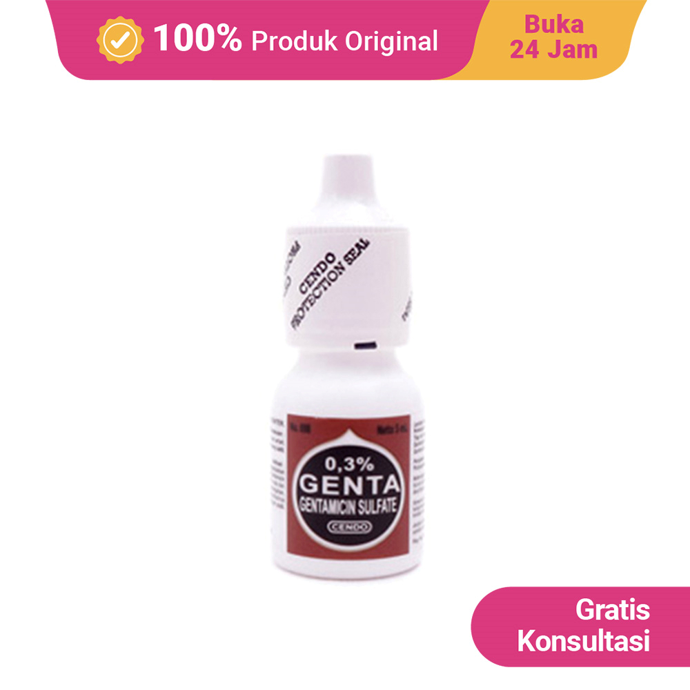 Jual Cendo Genta 0.3% Eye Drops 5 Ml | Shopee Indonesia