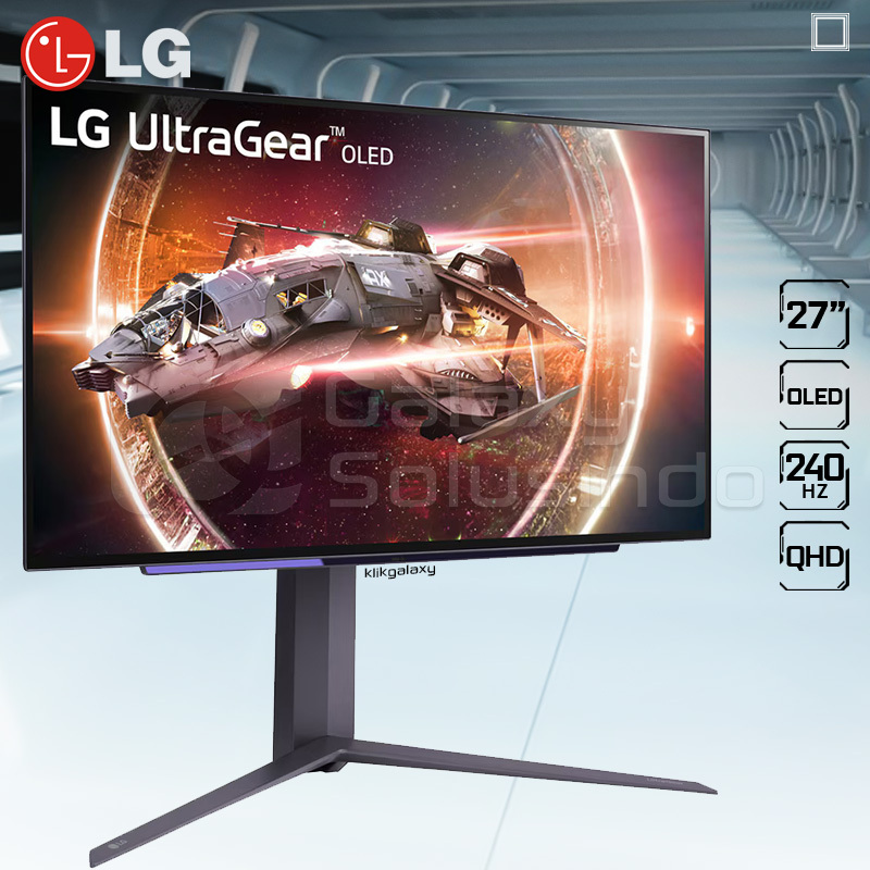 Jual LG 27GS95QE-B UltraGear QHD OLED 27 Inch 240Hz 0.03ms G-Sync ...