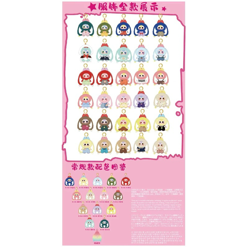 Jual Baby Three Macaron v2 plush blind box - Full Set | Shopee Indonesia
