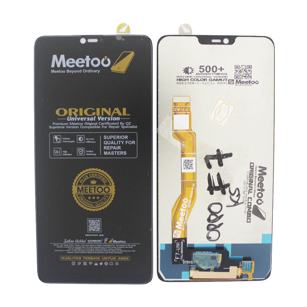 Jual LCD LAYAR GAMBAR OP F7 KS + TS_ HITAM PONI KECIL IN5 CPH1819 = F7p ...