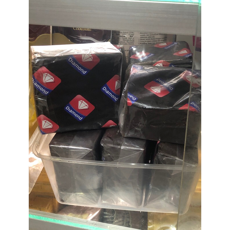 Jual Diamond Dark Chocolate Compound F1 Repack | Shopee Indonesia