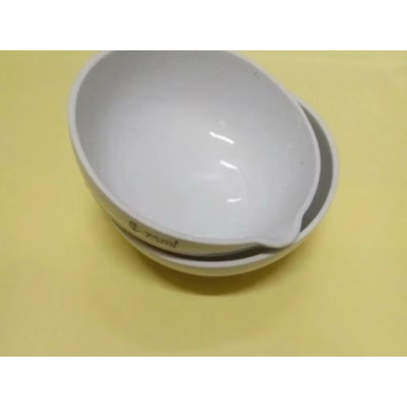 Jual Cawan Penguap / Cawan Porselin Alat Lab UKURAN 75ml | Shopee Indonesia