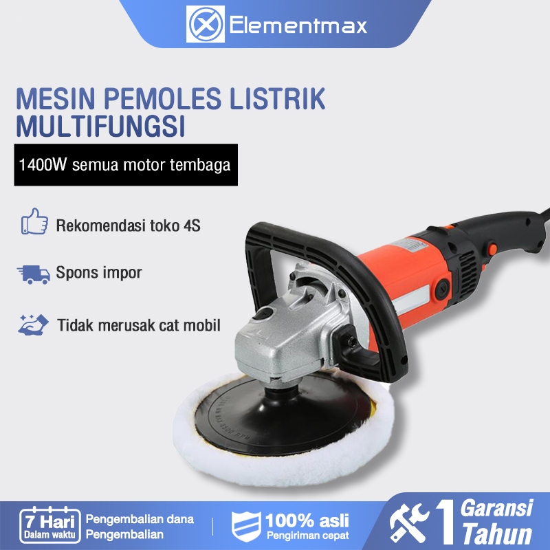 Jual Elementmax Mesin Poles Dual Action 5" / Mesin Poles Mobil Car ...