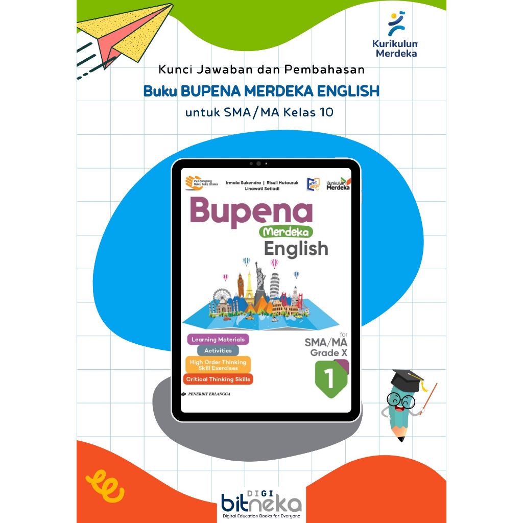Jual Kunci Jawaban Buku BUPENA Bahasa Inggris SMA Kelas 10 Kurikulum ...
