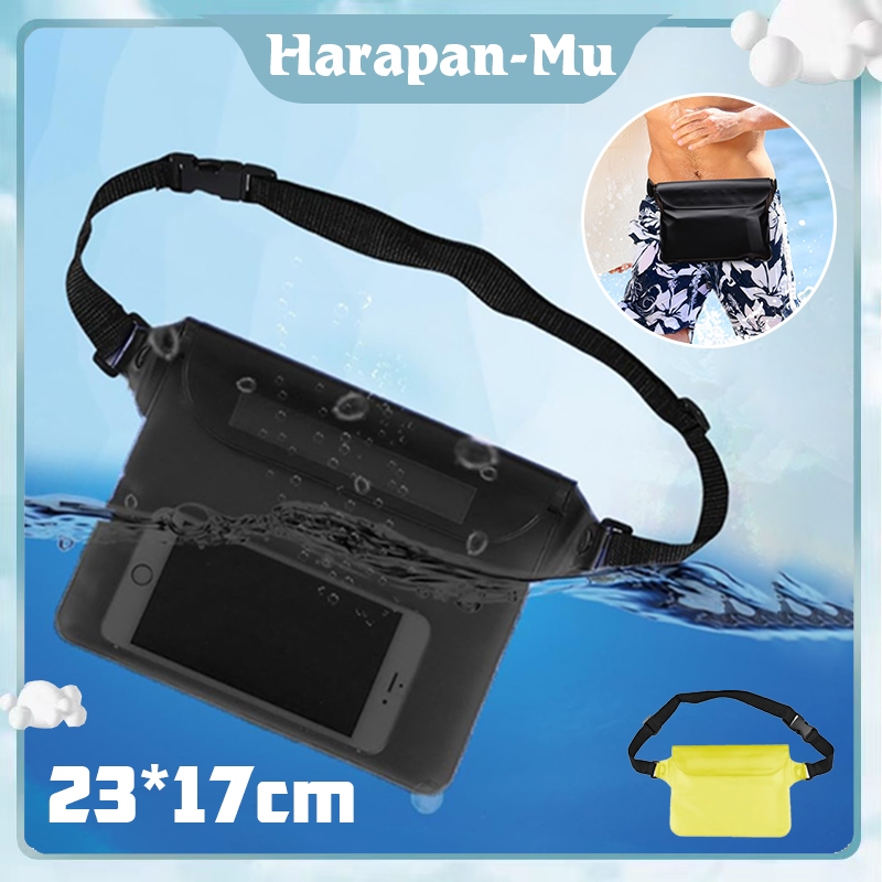 Jual Tas Pinggang PVC Waterproof Waist Bag Tas Renang Pantai Anti Air ...