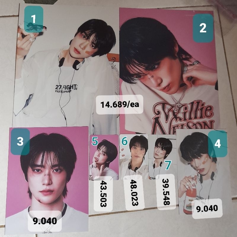 Jual [READY STOCK] SG25 Season greeting 2025 NCT 127 POB PC selca set ...