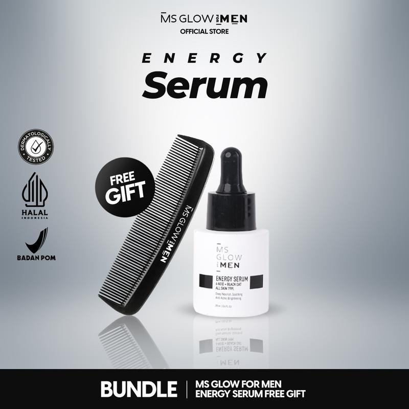 Jual MS Glow Men serum power terbaru / energy serum - MS GLOW FOR MEN ...