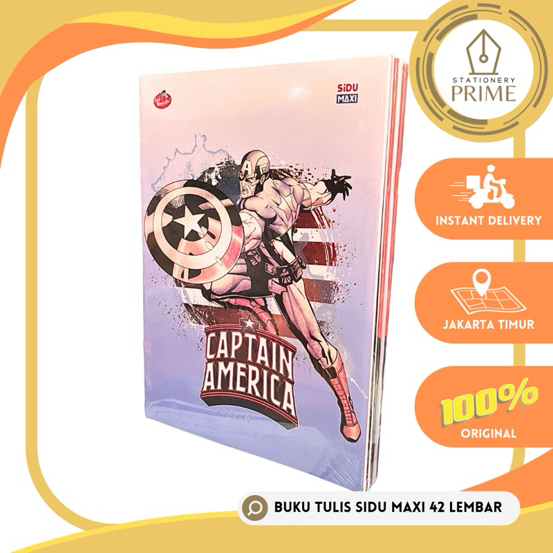 Jual RB Buku Tulis Sinar Dunia / SIDU Maxi 42 Lembar Campus Disney Princess Marvel (1 Pack Isi 5 ...