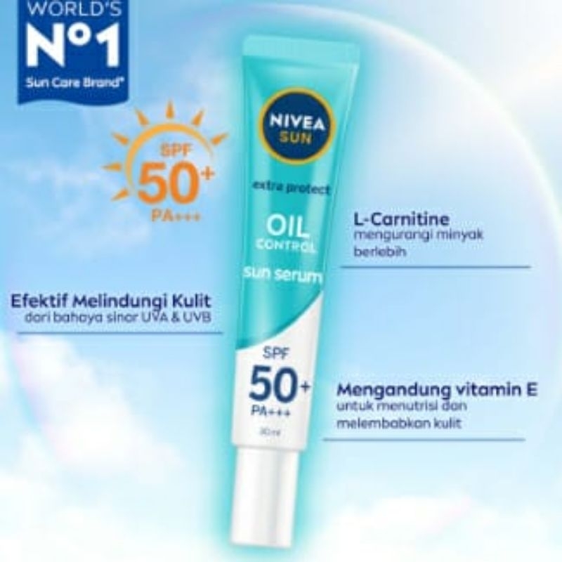Jual Nivea extra protect sunscreen sunblock spf 50+ PA+++ | Shopee ...