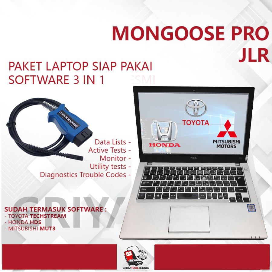 Jual Scanner Mobil Mongoose Paket Laptop siap pakai | Shopee Indonesia