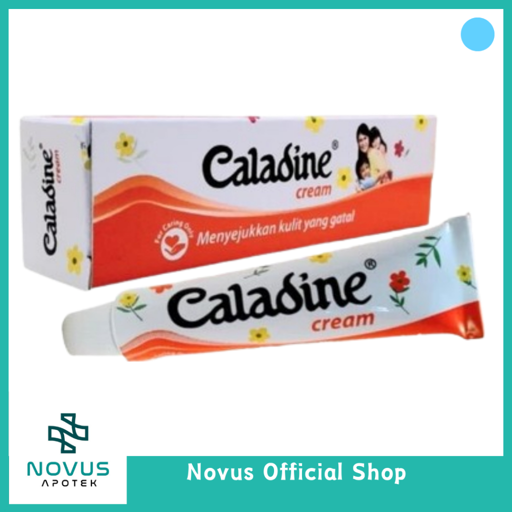 Jual CALADINE Cream 15gr Untuk Membantu Mengatasi Gatal Akibat Gigitan ...