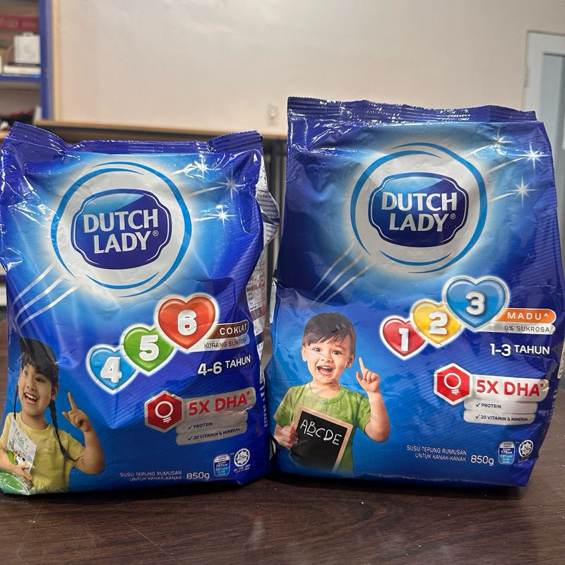 Jual susu dutch lady formula 123 456 tahun | Shopee Indonesia