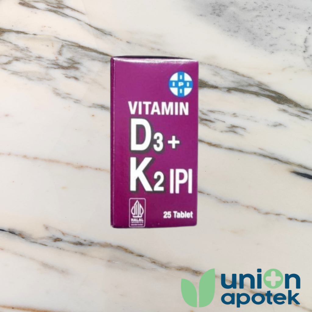 Jual VITAMIN IPI D3 + K2 25 TABLET I P I D 3 K 2 TULANG DAN DAYA TAHAN ...