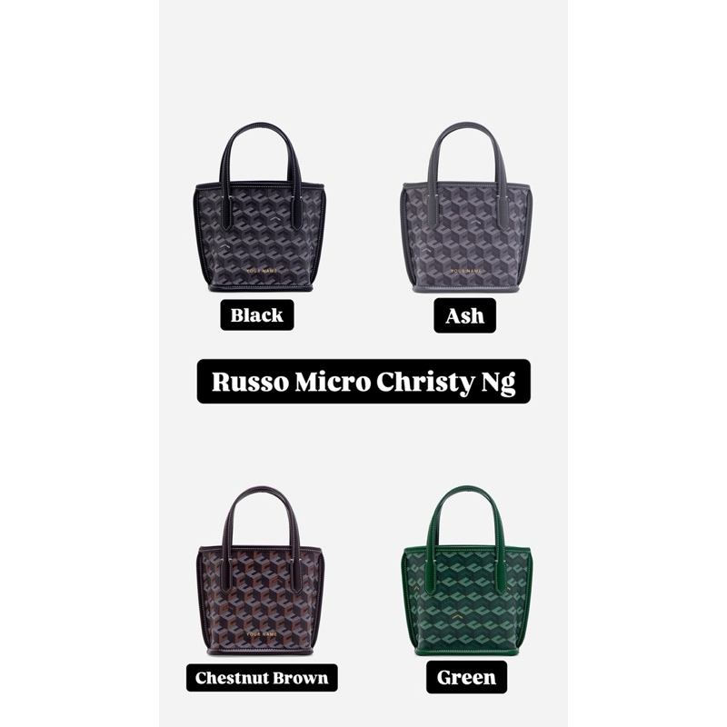 Jual [BACA DESKRIPSI] RUSSO MICRO BAG TAS CHRISTY NG | Shopee Indonesia