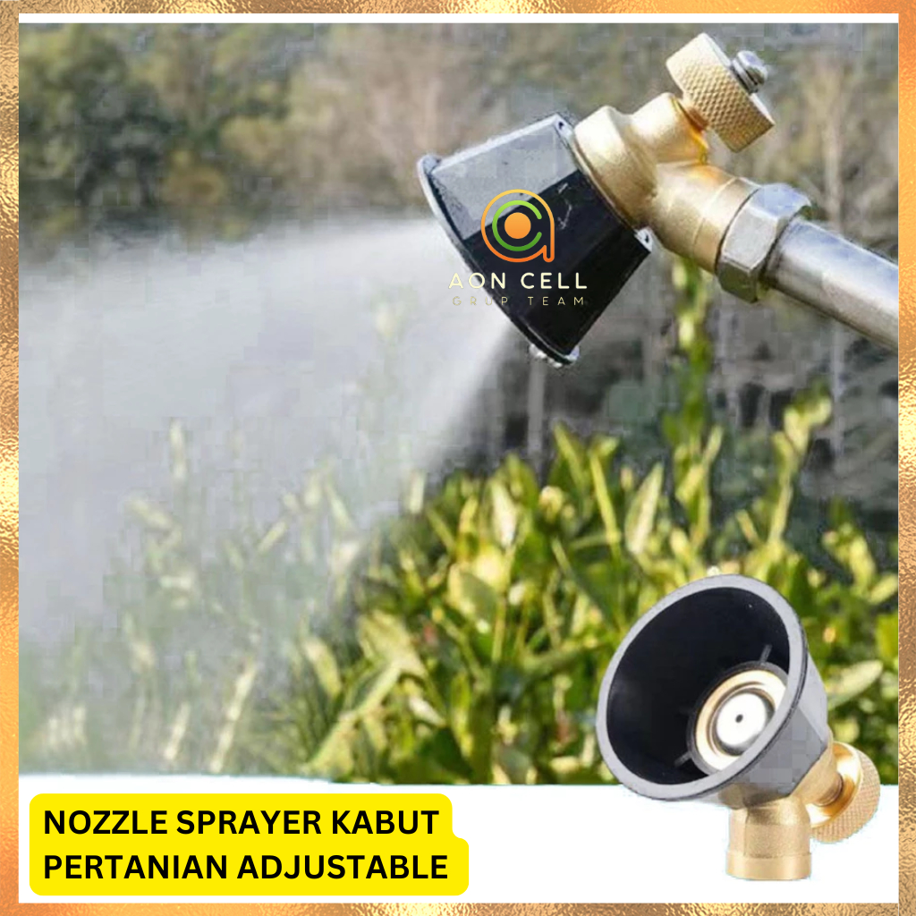 Jual Nozzle Sprayer Tekanan Tinggi Pertanian Adjustable kabut ujung ...