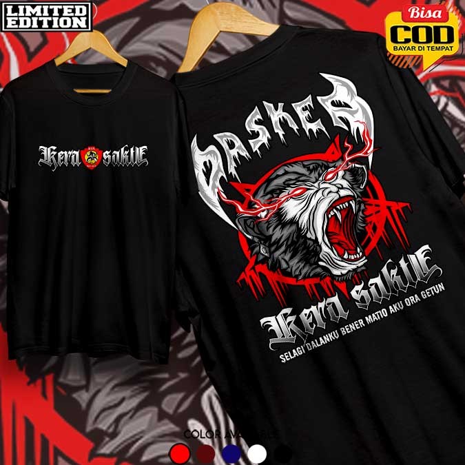 Jual KAOS IKSPI KERA SAKTI - Baju Perguruan Pencak Silat Indonesia Pasker KS Sedulur Papat ...