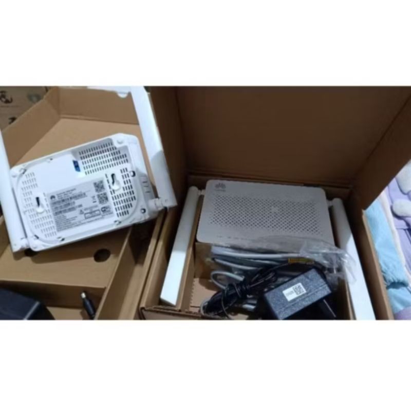 Jual Modem ONT HUAWEI HG8145V5 PORT BIRU unit adaptor | Shopee Indonesia