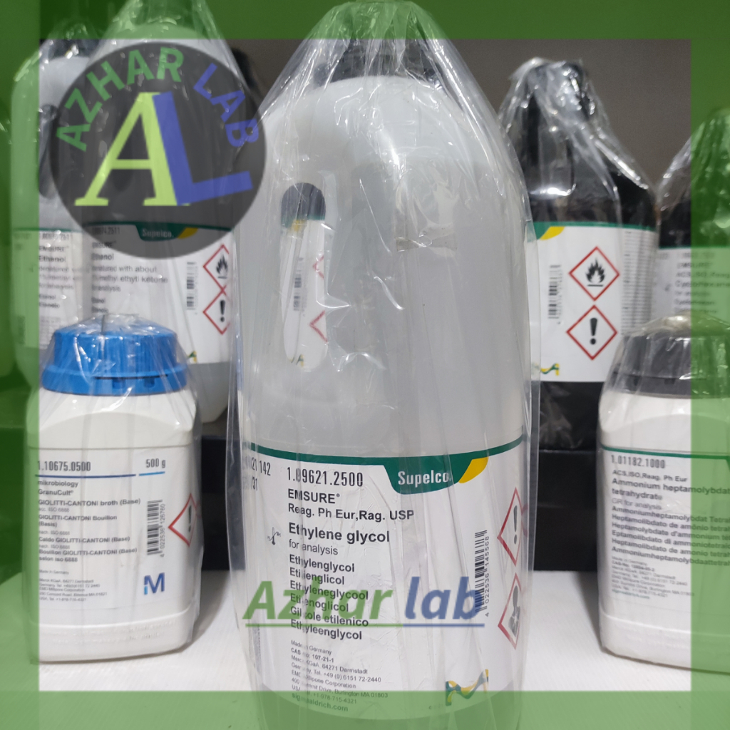 Jual Ethylene Glycol Merck 109621 / Etilena Glikol Pro Analis / C2H6O2 ...