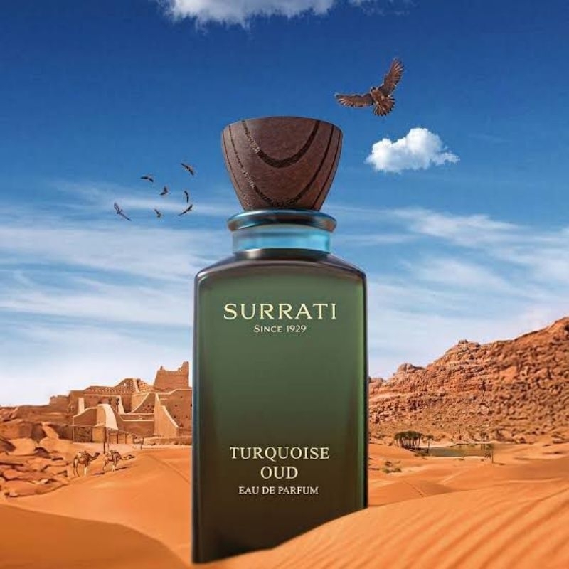 Jual Surrati Turquoise oud | Shopee Indonesia