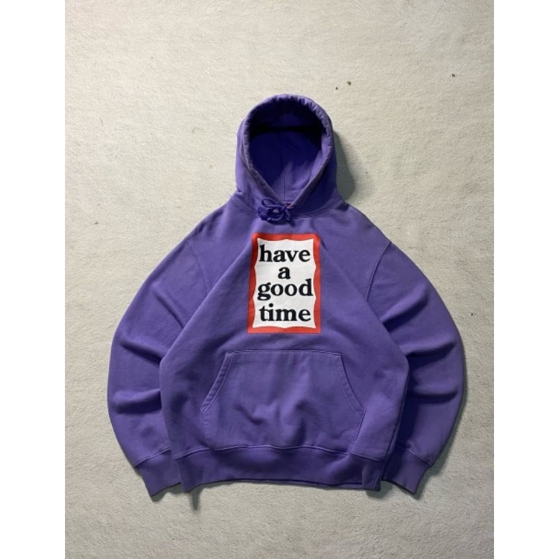 Jual Hoodie Have a Good Time HAGT Purple | Shopee Indonesia