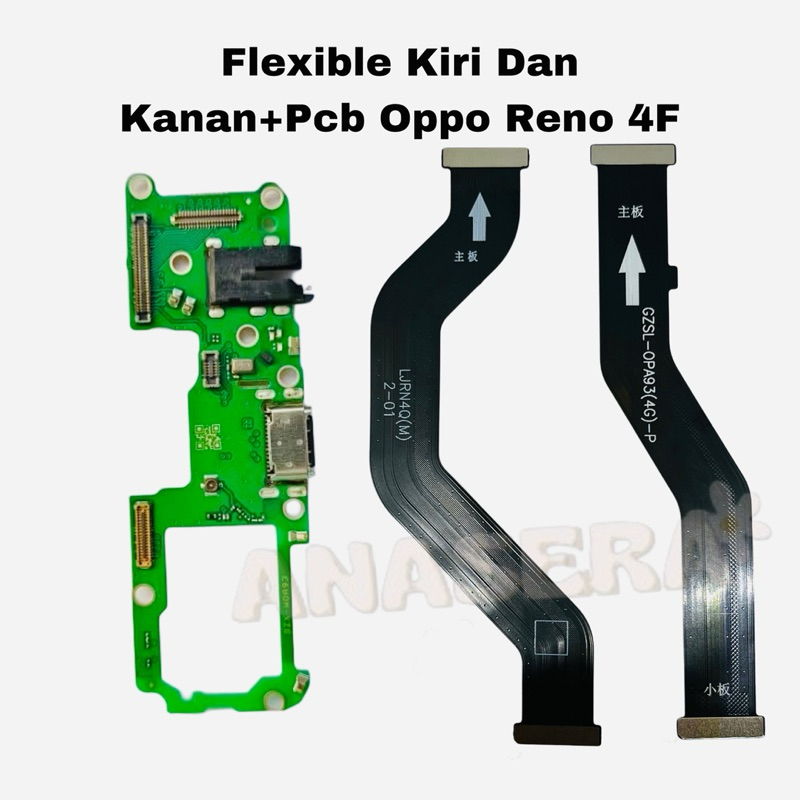 Jual Flexible Board / Flexible Kanan / Papan Cas / Conector Cas Oppo Reno 4F | Shopee Indonesia
