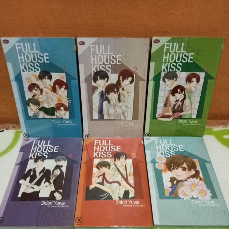 Jual Buku komik bekas murah FULL HOUSE KISS vol 1-6 langsung TAMAT ...