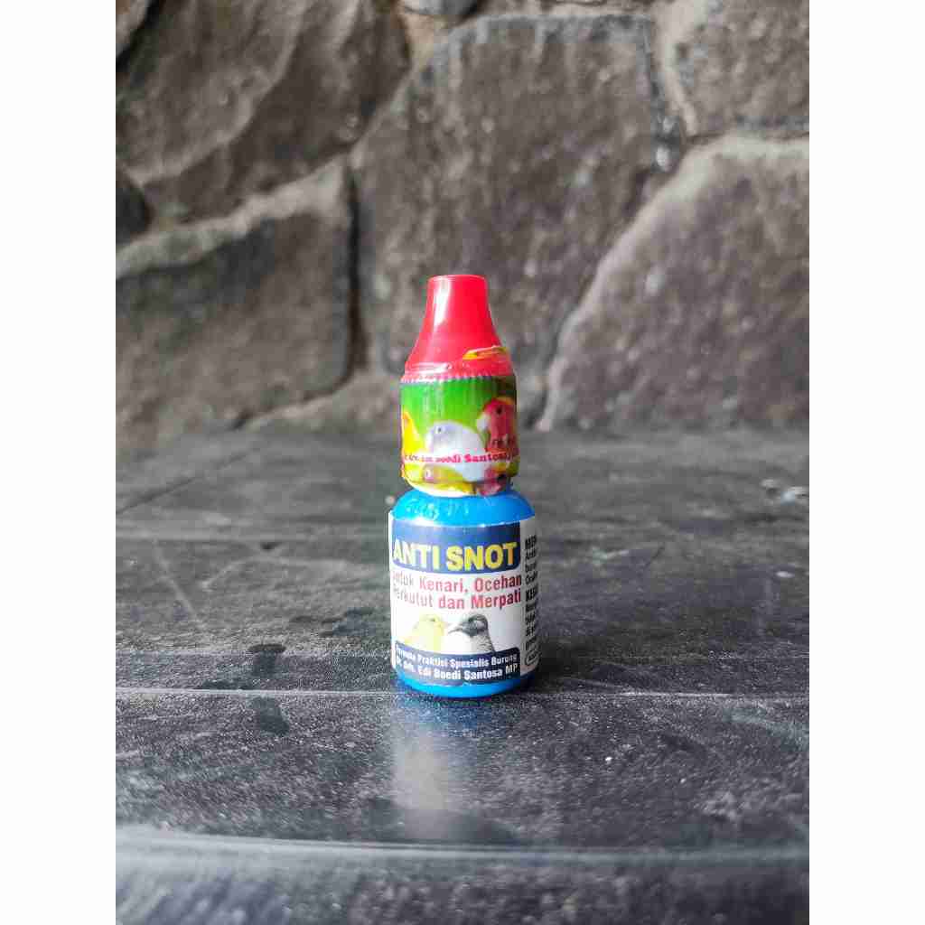 Jual ANTI SNOT DR EDHI EDI BOEDI OBAT VITAMIN BURUNG SAKIT MATA SNOT ...