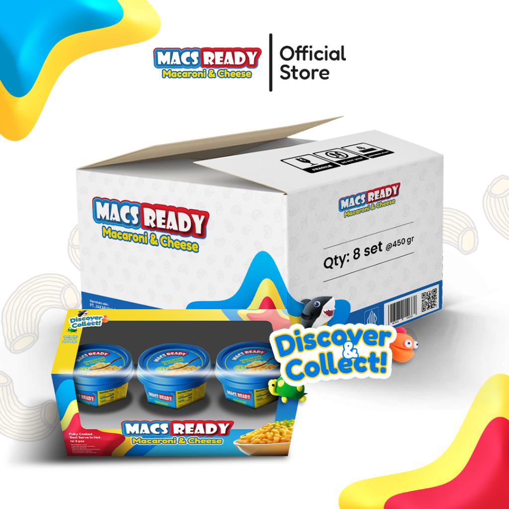 Jual MACSReady Macaroni & Cheese Bundle - 1ctn | Shopee Indonesia