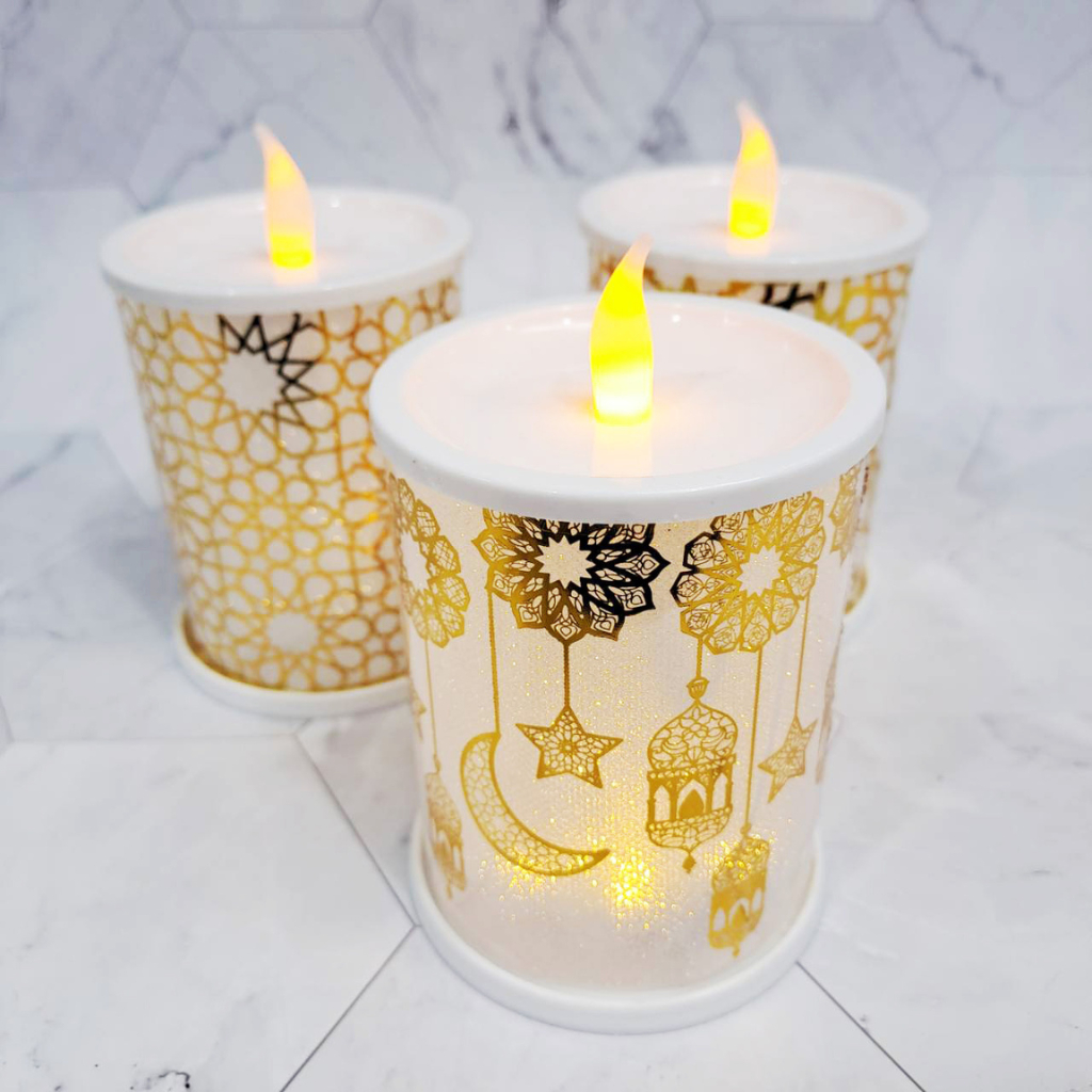 Jual Lampu Lebaran LED Lilin Dekorasi Ramadhan & Idul Fitri Islami ...