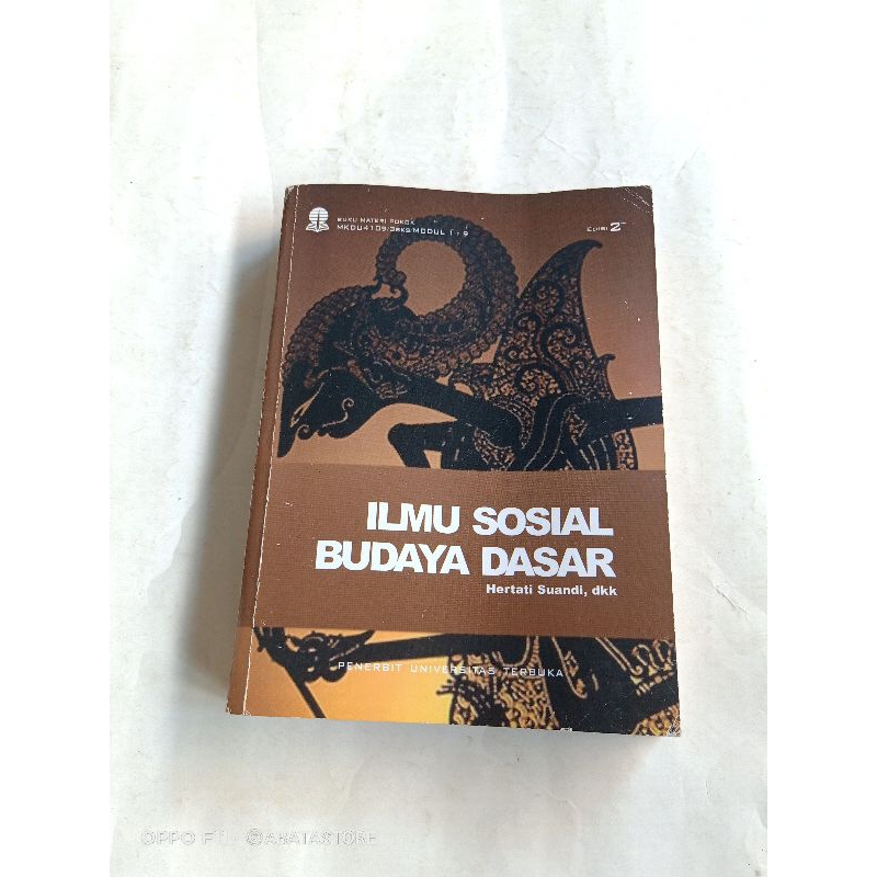 Jual BUKU ILMU SOSIAL BUDAYA DASAR EDISI 2 MKDU4109/3SKS/ MODUL 1-9 HERTATI SUANDI | Shopee ...